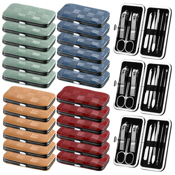 24 Sets Manicure Pedicure Bulk Gifts Professional Nail Care Gifts ...