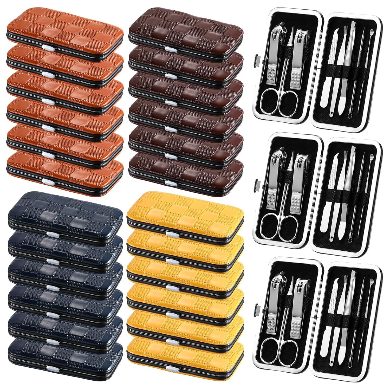 24 Sets Manicure Pedicure Bulk Gifts Professional Nail Care Gifts ...