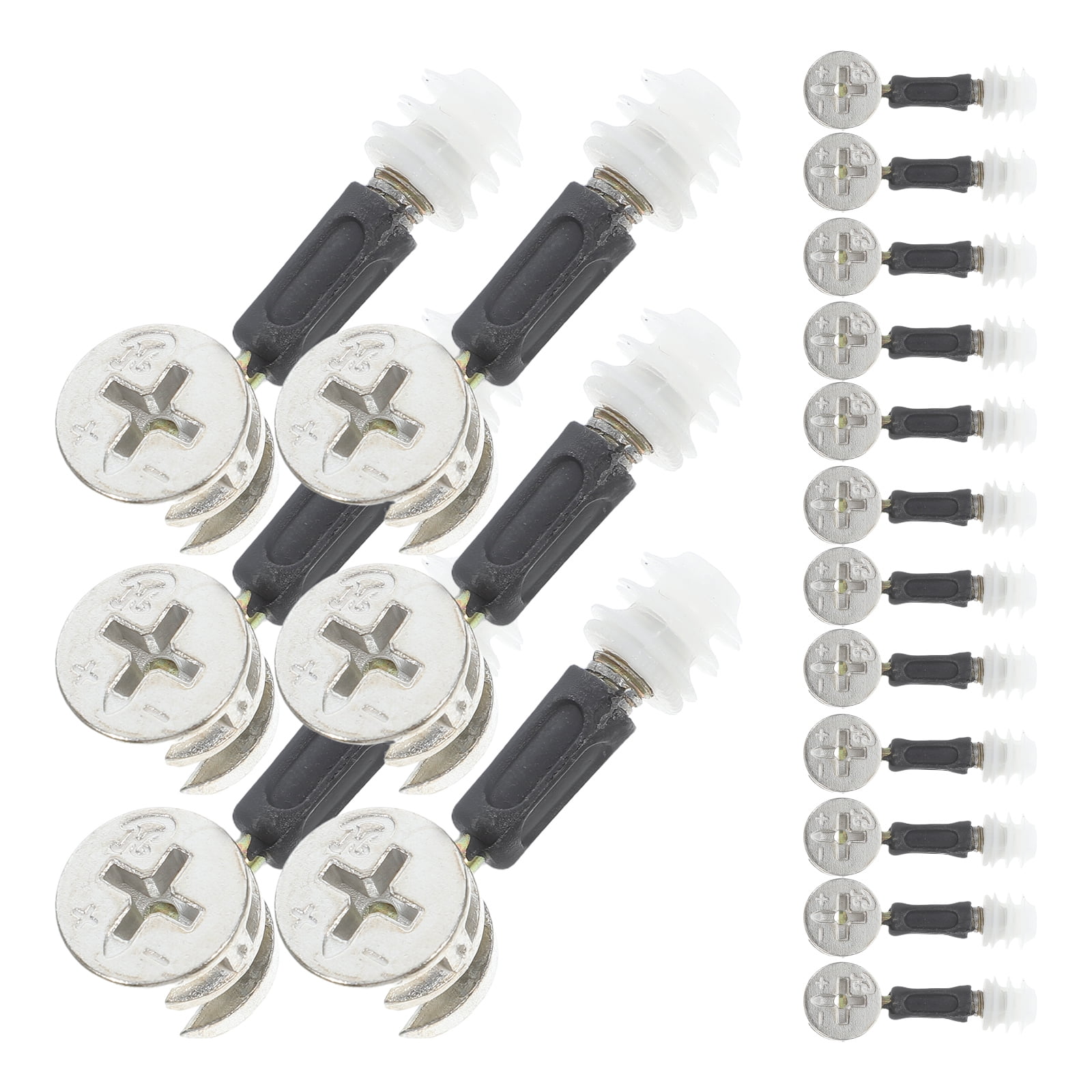 24 Sets Quick Assembly Furniture Connectors with Cam Locks Fittings ...
