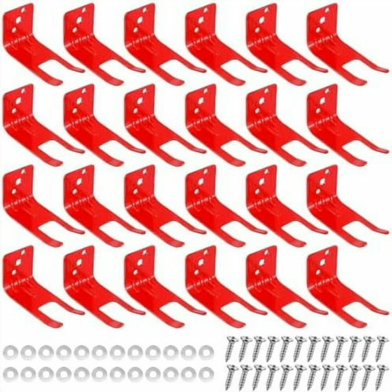 24 Sets Universal Fire Extinguisher Bracket for 5-13 Lbs, Fork Style ...