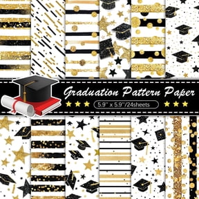 Graduation Scrapbook Paper