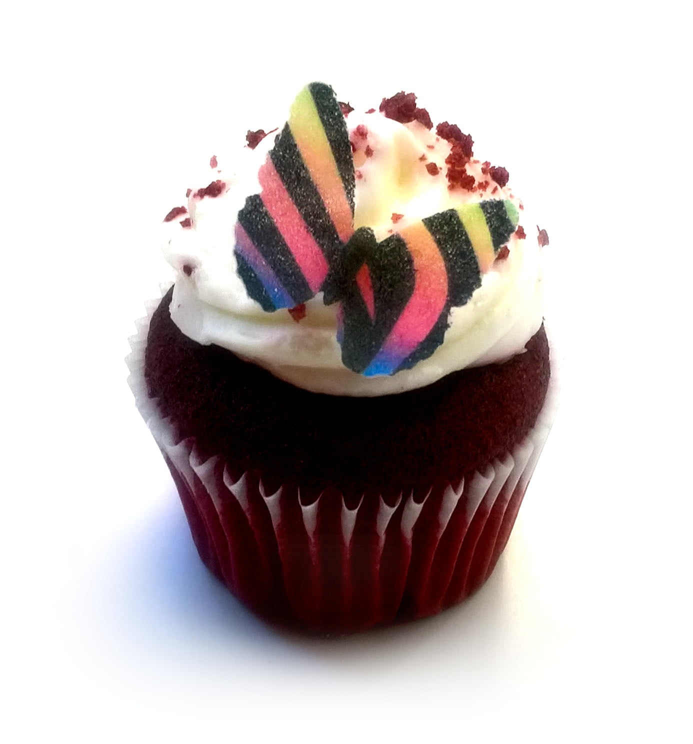 24 Very Small 1" Rainbow Zebra Animal Print Edible Image Wafer Paper ...