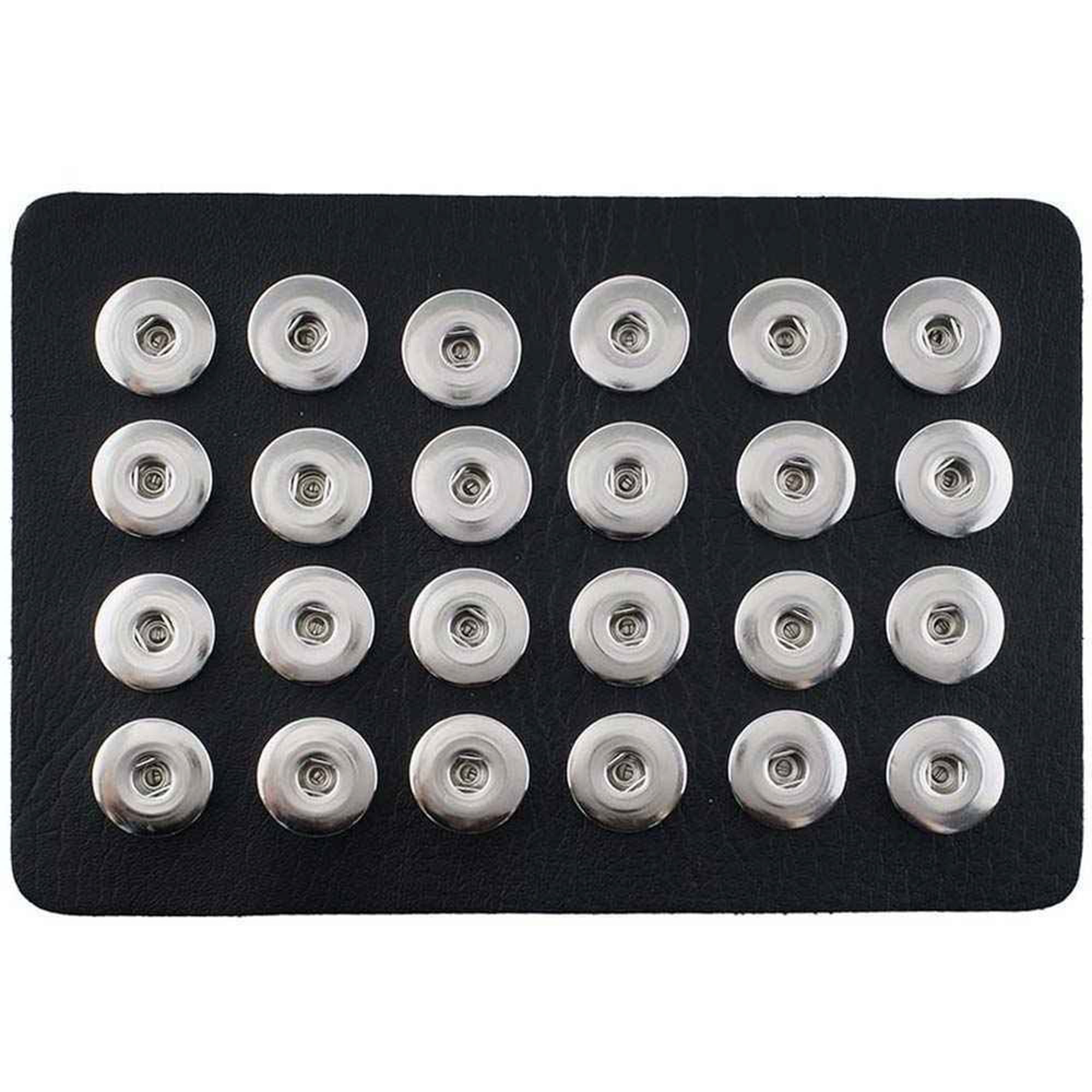 24 Snap Holder Display Snap Jewelry Fits 18MM 20MM Ginger Charm Buttons ...
