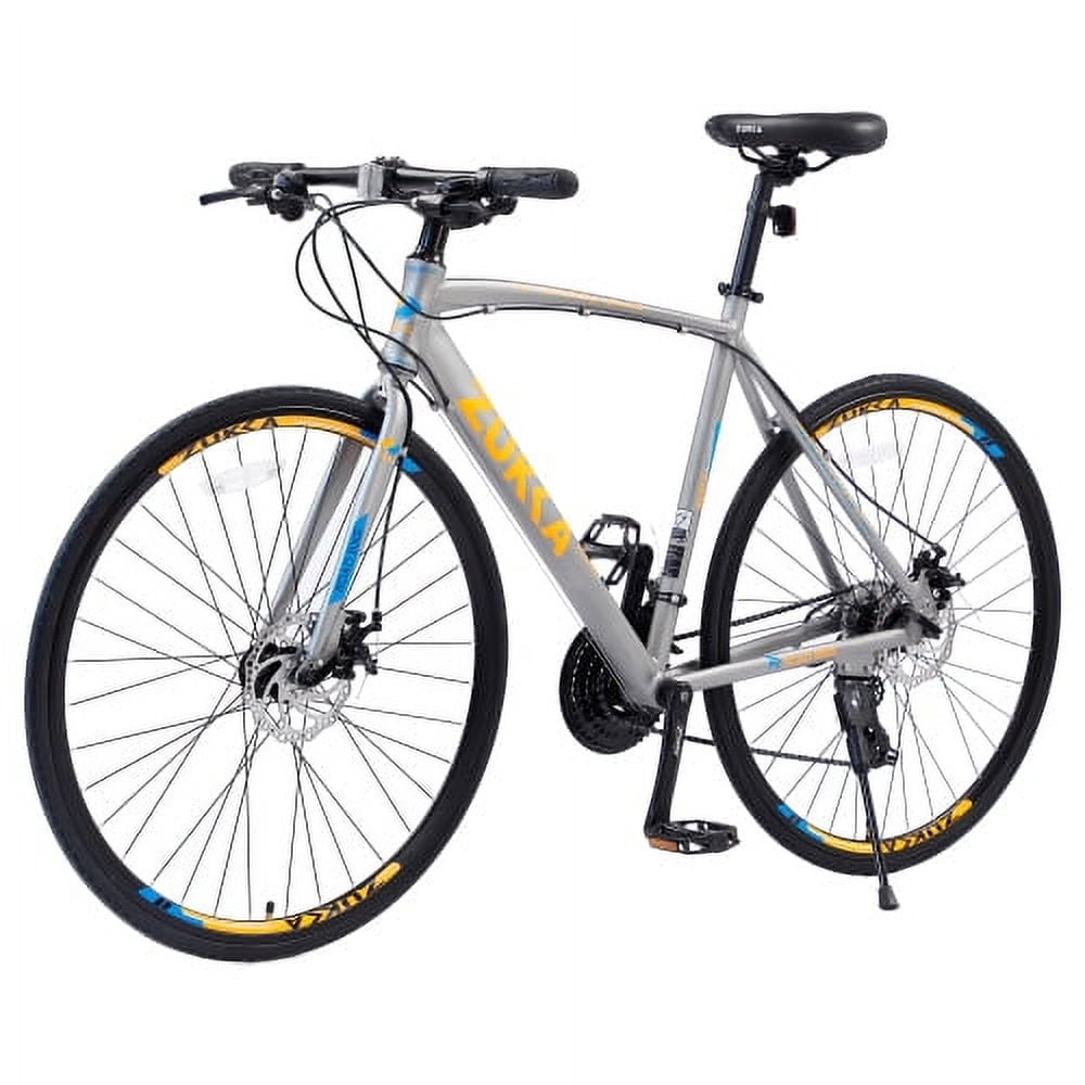 24 Speed Hybrid bike Disc Brake 700C Road Bike For men women's City ...