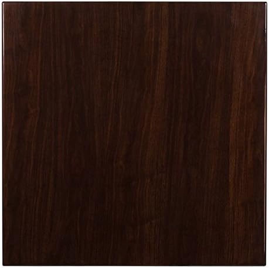 24” Square Butcher Block Style Treated Commercial Grade Table Top ...