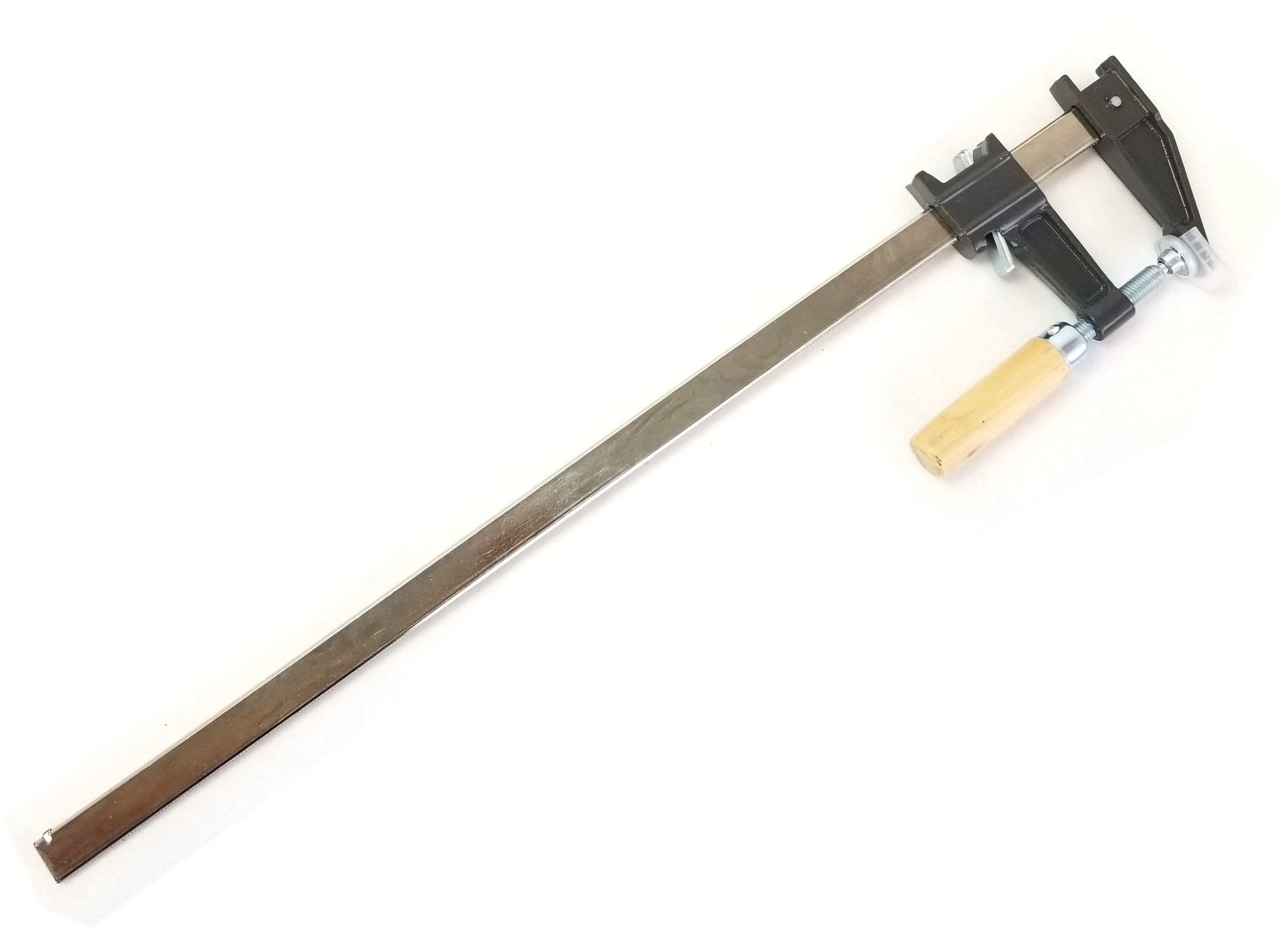 24" Steel Bar Clamp with Metal Ratcheting System and Quick Release ...