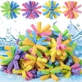 24 Stylish Color Reusable Water Sponge Balls for Summer Outdoor Pool ...