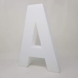 24" Styrofoam Free Standing Letters A-Z & Symbols - Letter A - Walmart.com