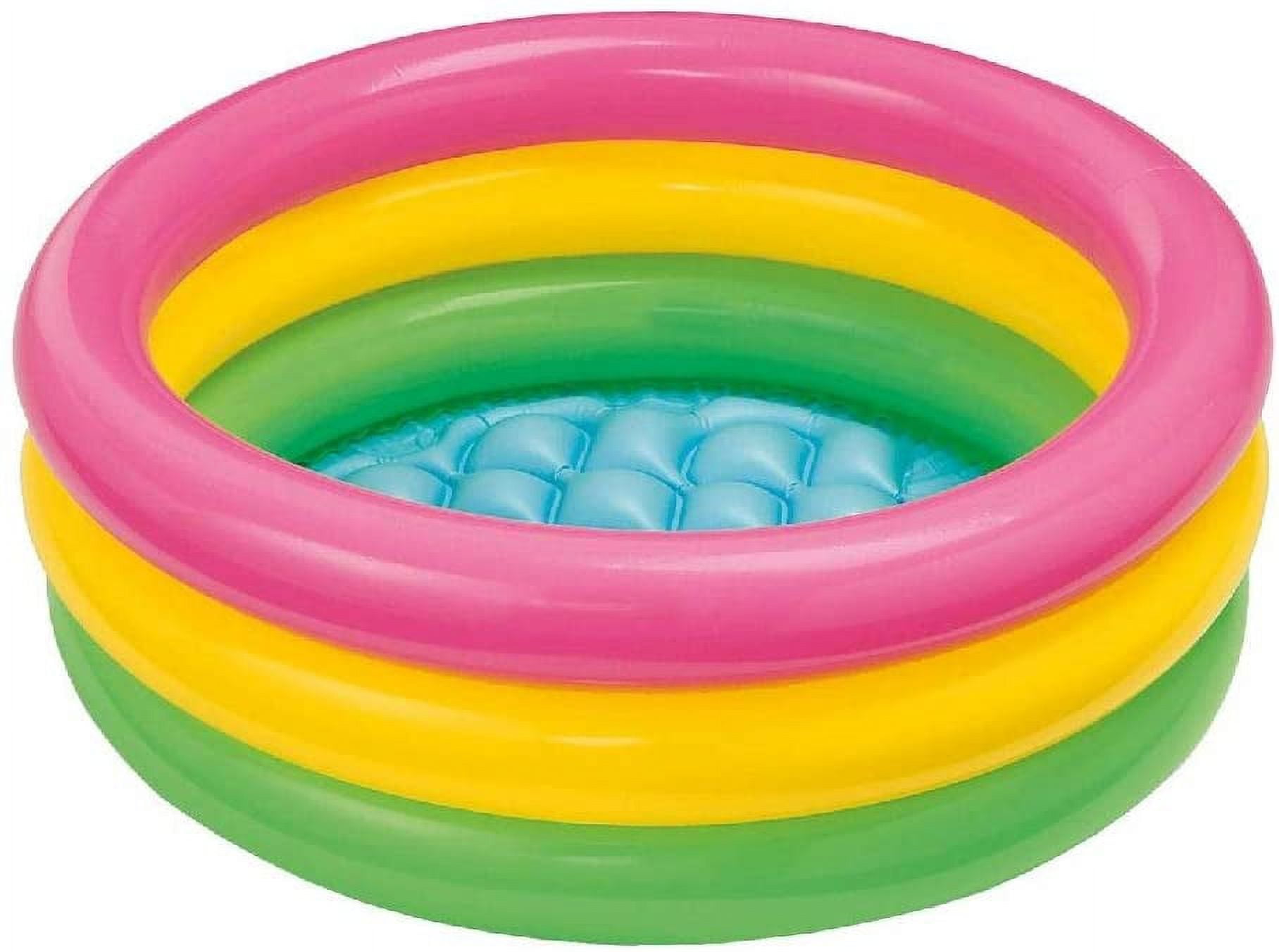 Sunset Glow Inflatable Baby Pool for Water Swim, Suitable for Toddlers ...