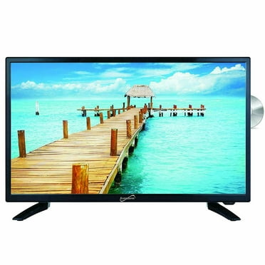 "Supersonic 13.3"" LED HDTV with Built-in DVD - Small Flat Screen ...