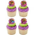 DecoPac TMNT Teenage Mutant Ninja Turtle Power Cupcake Rings 24 ...
