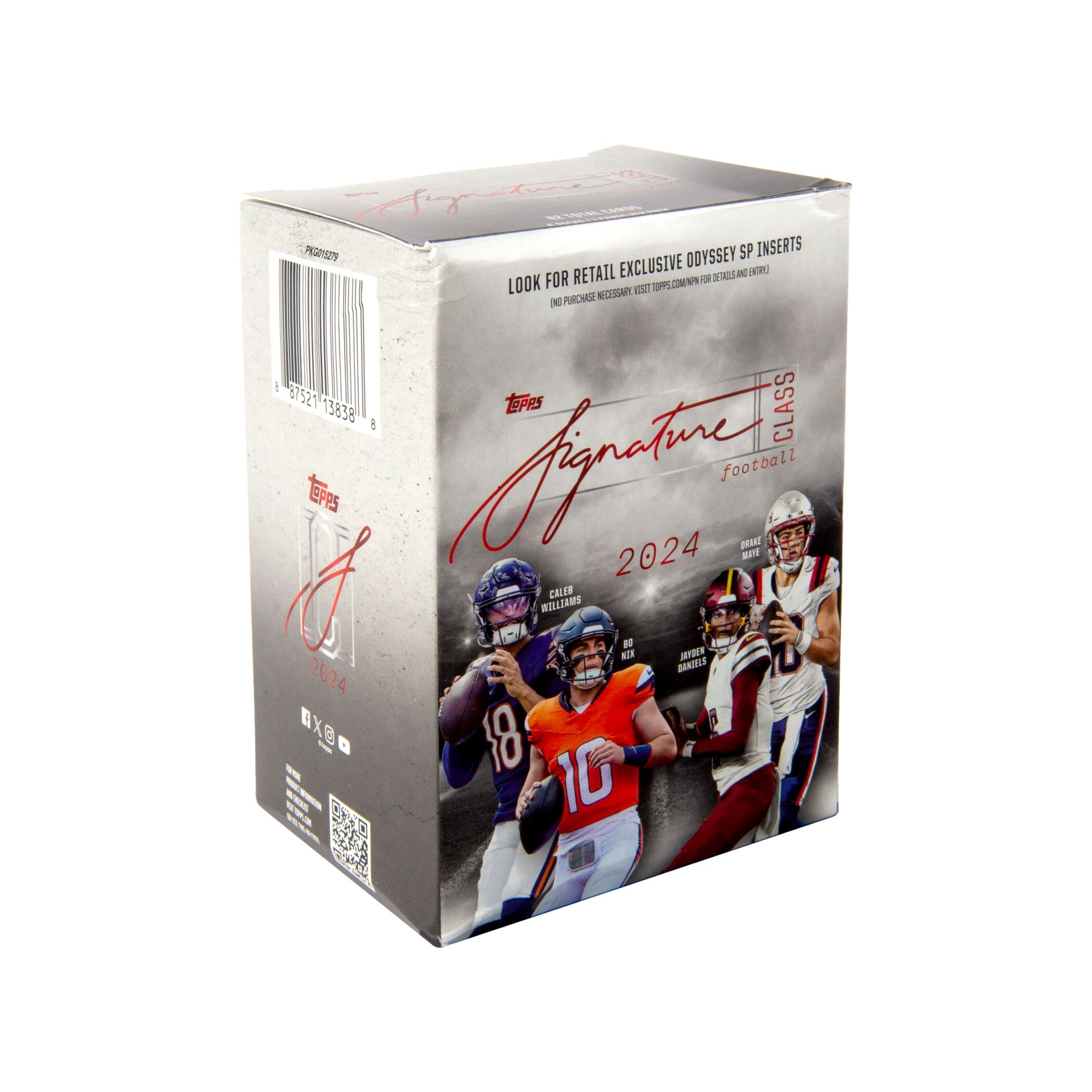 2024 Topps Signature Class Football Trading Cards Value Box - Walmart.com