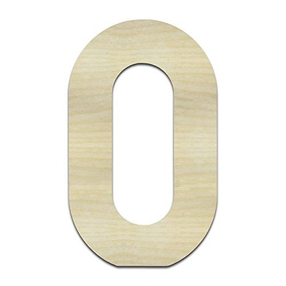 24" Tall X 1/2" Thick, Wood Letter O - Omicron - Large Wall Wood ...