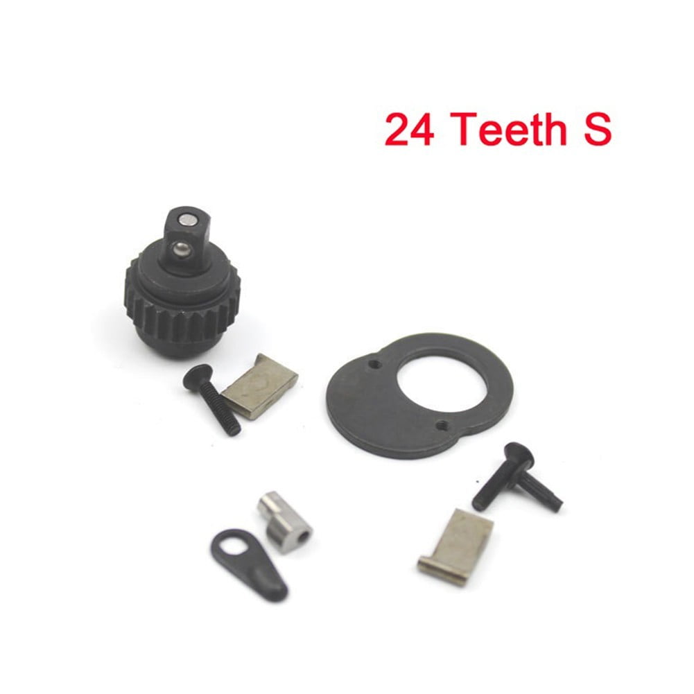 24 Teeth Ratchet Socket Wrench Repair Accessory Spare Part Kit Set ...