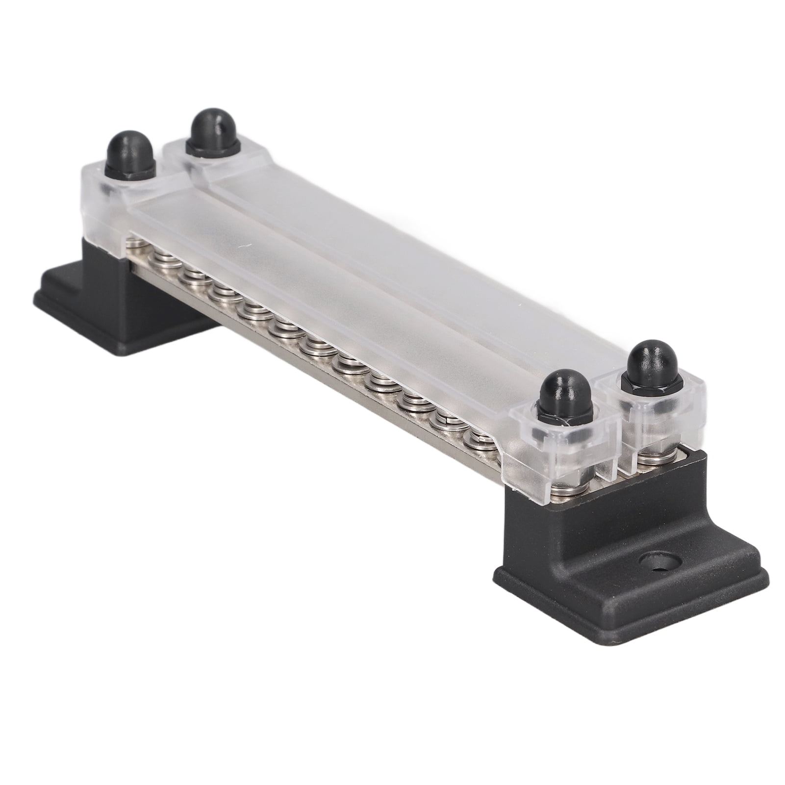 24 Terminal Bus Bar with Cover OT Terminal 48V 150A Dual Row Power ...