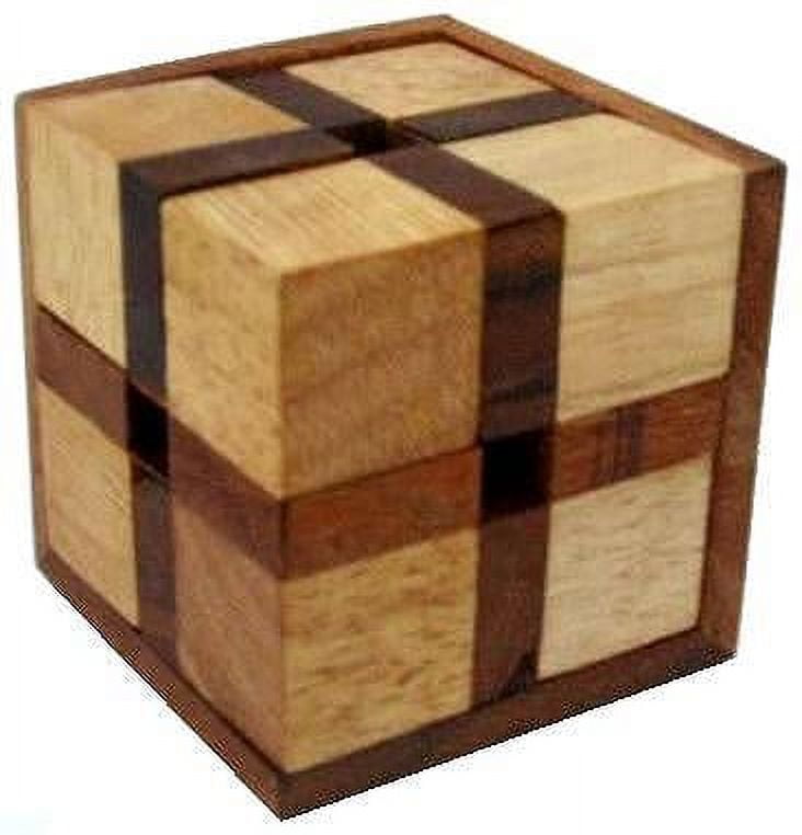 24 Triangles - Brain Teaser Wooden Puzzle - Walmart.com