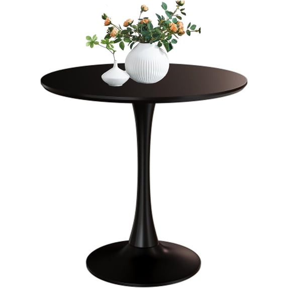 24" Tulip Round Dining Table, Modern Mid-Century Table for 2-3 Persons ...