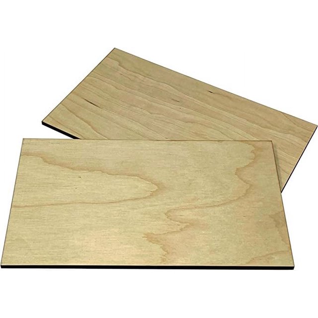 24" Unfinished Wood Rectangles - Pack of 5 , Birch Plywood ...