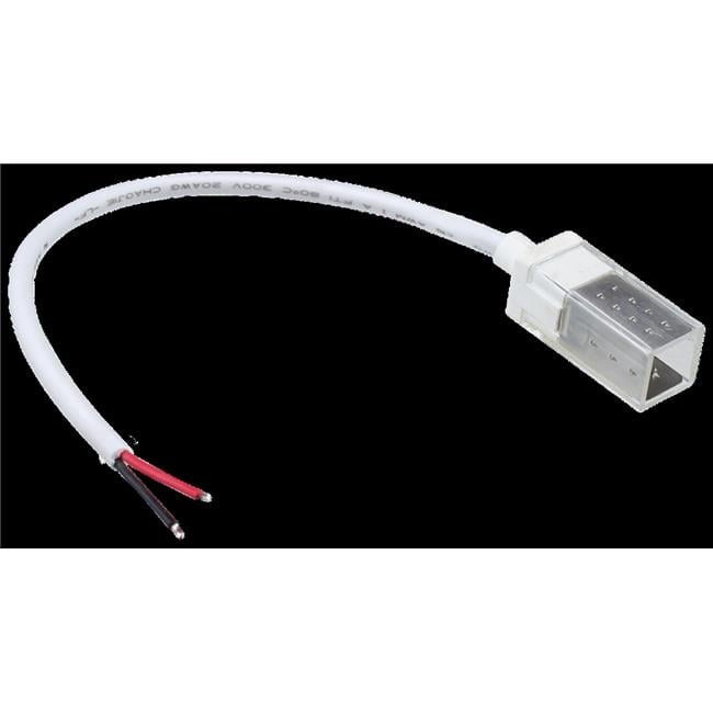 24 VDC Power Connection Cord for MicroLux Single Color, White - Walmart.com