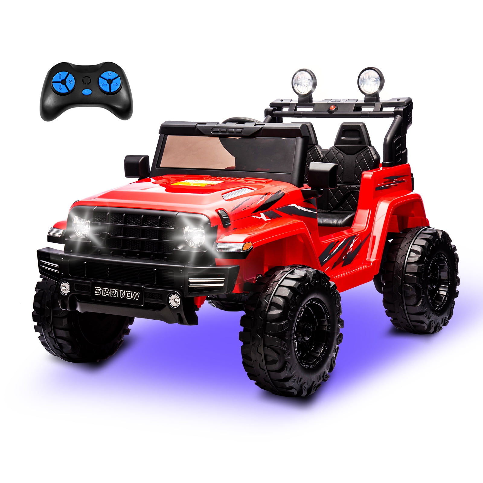 24 Volt Kids Electric Car Kids Ride On Car with Remote Control,2-Seater ...