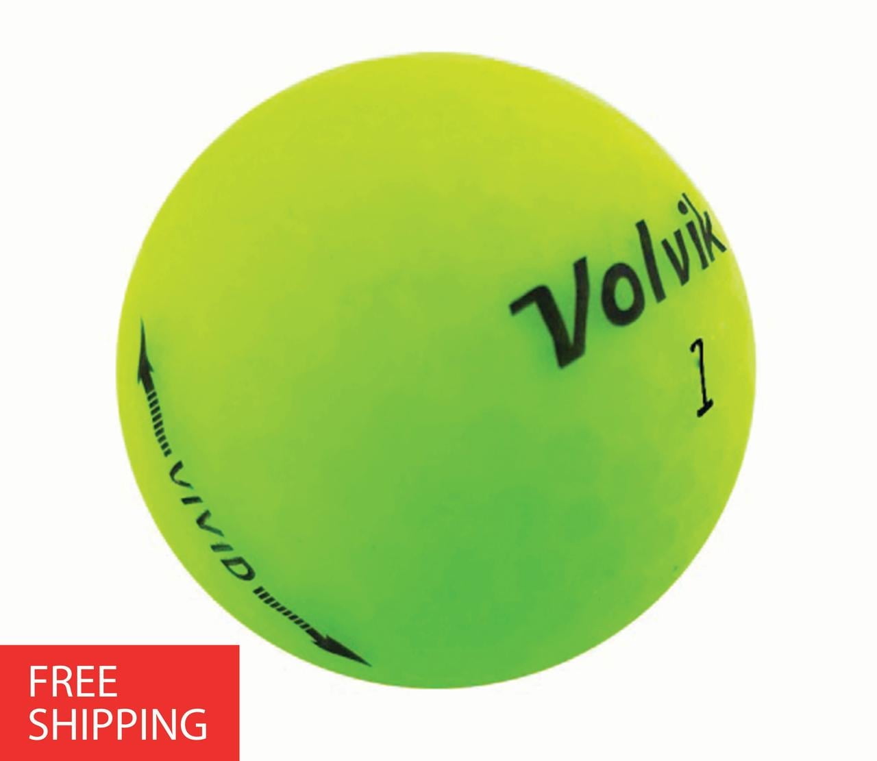Pre-Owned 24 Volvik Vivid Mat Green 5A Used Recycled Golf Balls, by ...