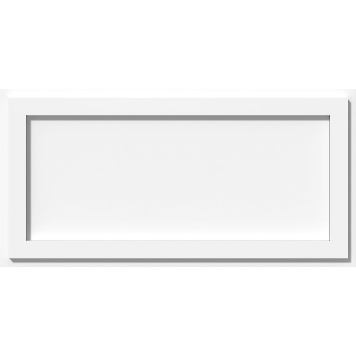 24 W X 12 H X 8 1 4 C X 1 P Rectangle Architectural Grade PVC 24-w-x-12-h-x-8-1-4-c-x-1-p-rectangle-architectural-grade-pvc