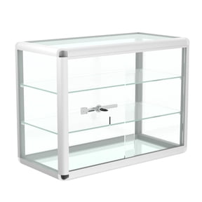 Shop Glass Display Cases for Home and Office with Locks and Lights
