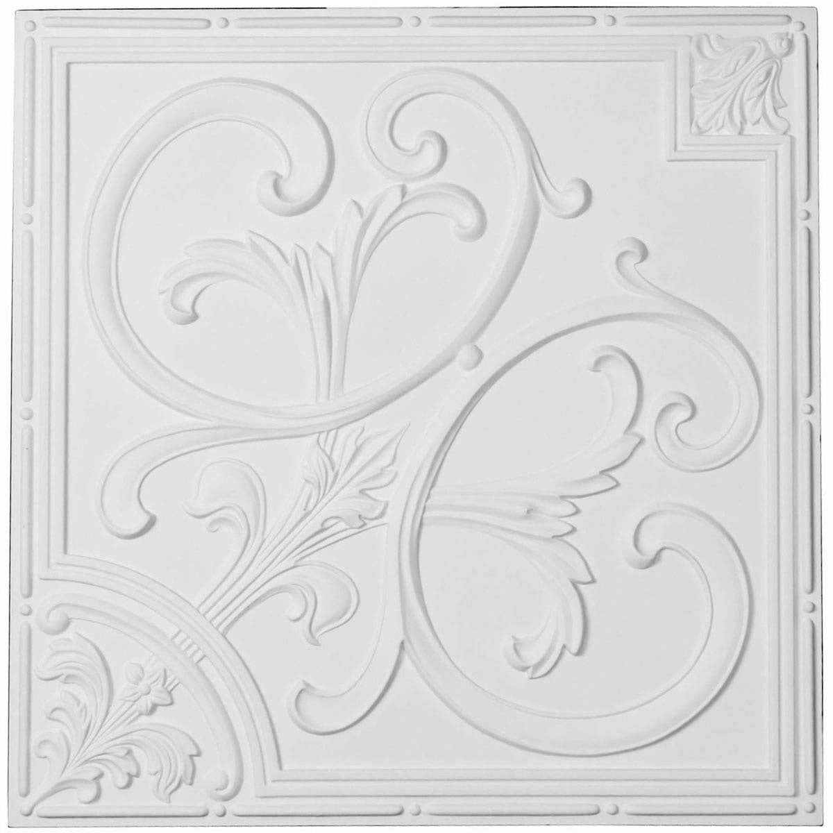 24"W x 24"H x 3/4"P Odessa Ceiling Tile - Walmart.com