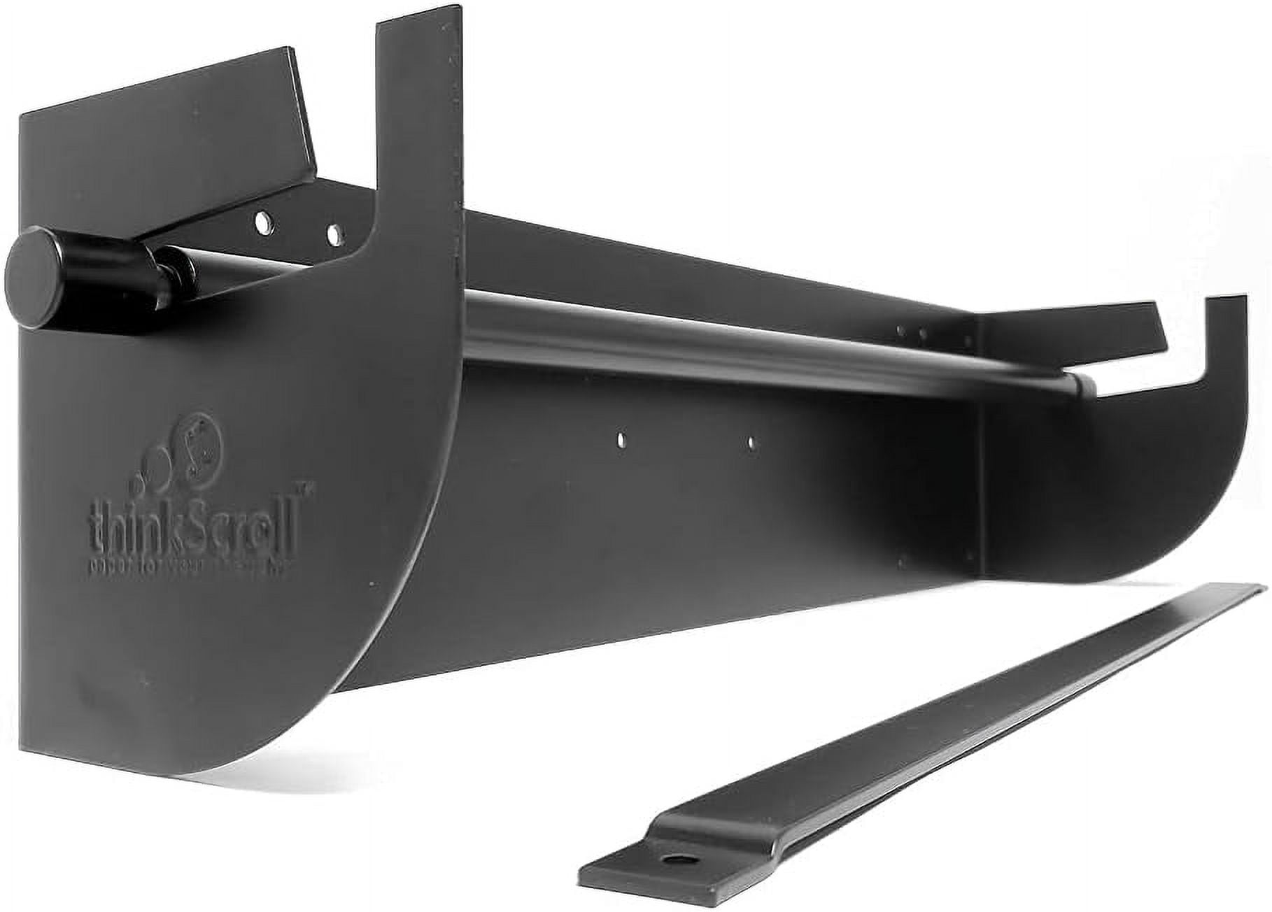 24" Wall-Mounted Kraft, Butcher Paper Roll Holder/Dispenser (Bracket ...