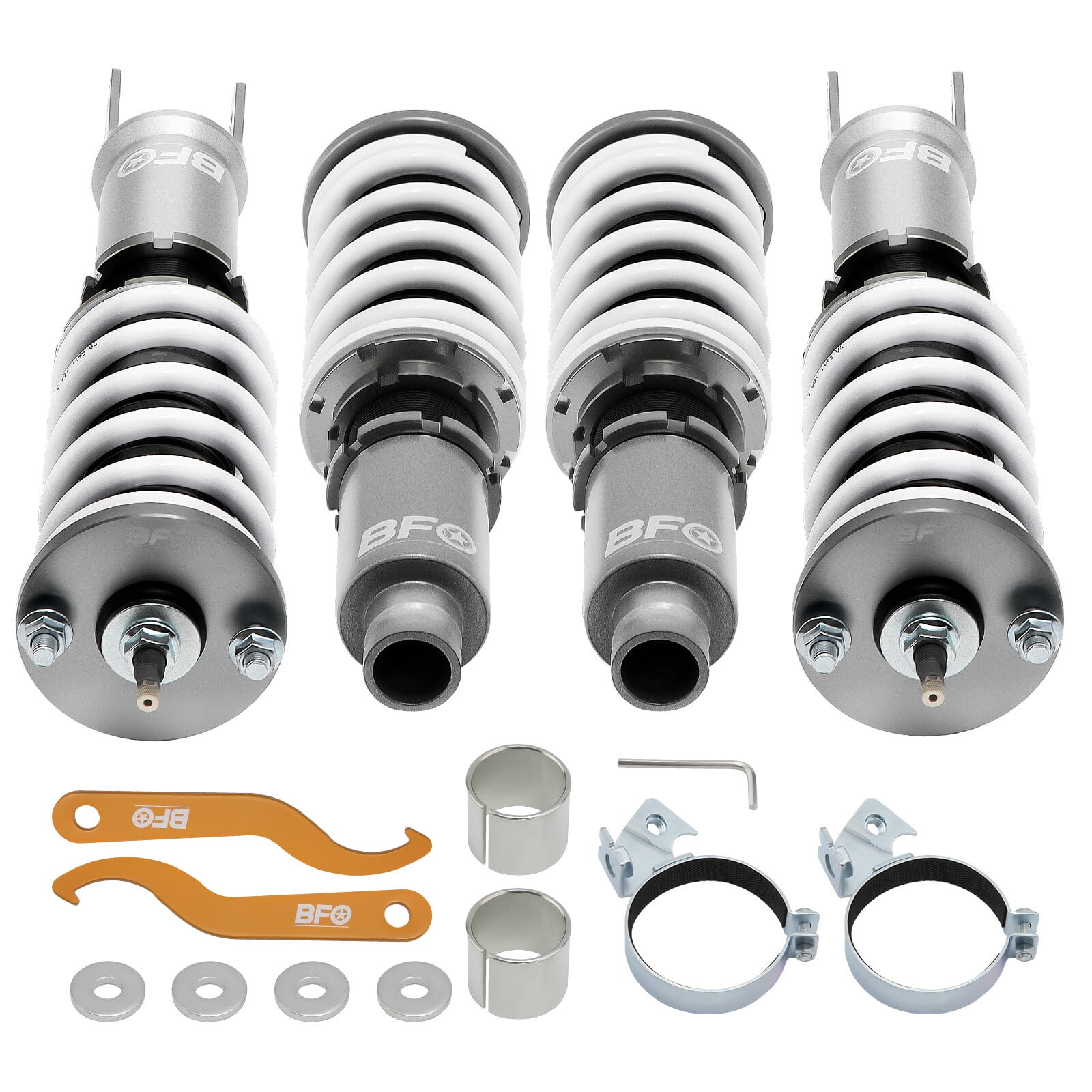 24 Way Coilover Shock Kits for Honda Civic EK EJ EM 96-00 HX Coupe Adj ...