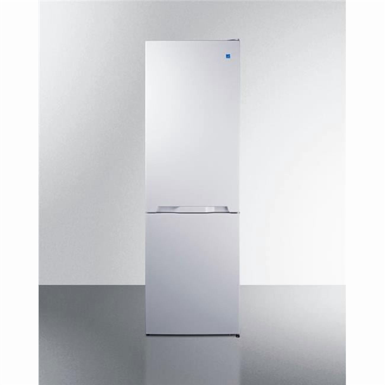 Summit FFBF121W Summit 24' Bottom Freezer Refrigerator, Counter Depth ...