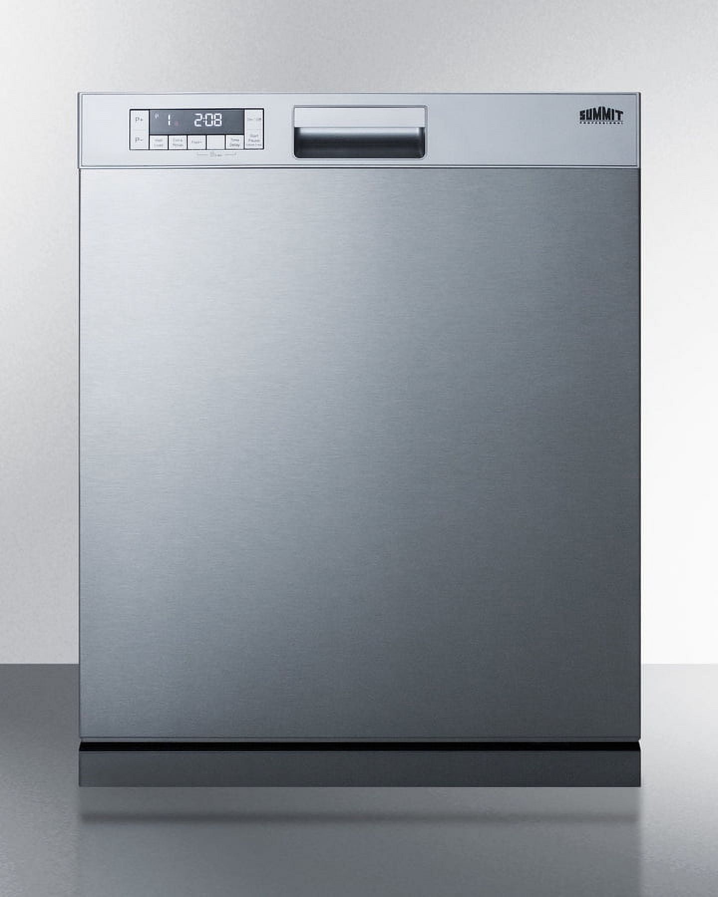"Summit 24"" Wide Built-In Dishwasher, ADA, ENERGY STAR, Stainless ...