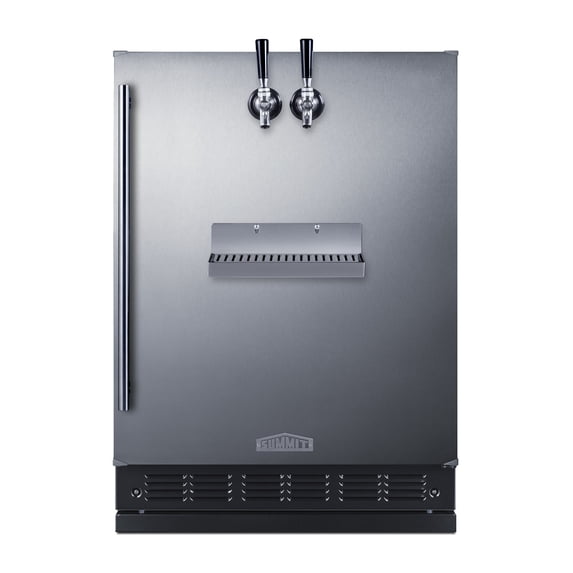 Commercially listed 5.5 cu.ft. built-in undercounter beverage center in ...