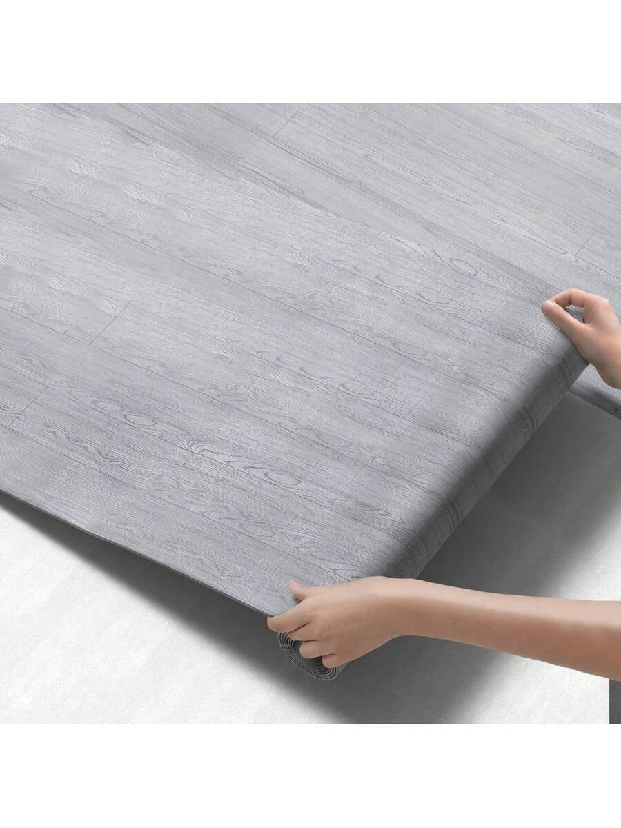 24" Wide Peel & Stick Vinyl Flooring Roll, 32 Sq Ft Self-Adhesive ...