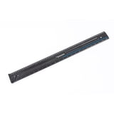 24" Woodworking Ruler with Hook Stop, Laser-Etched Layout Tool, 600mm ...