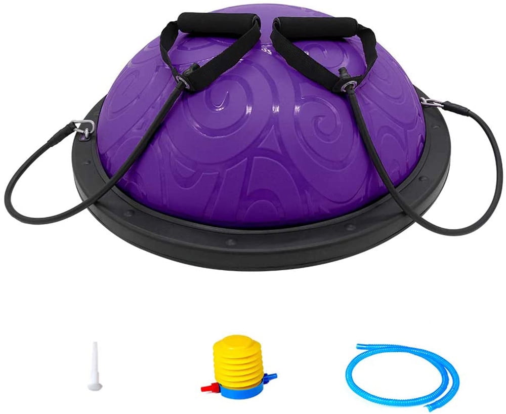 24'' Workout Half Ball, Balance Stability Half Ball for Abdominal Abs ...