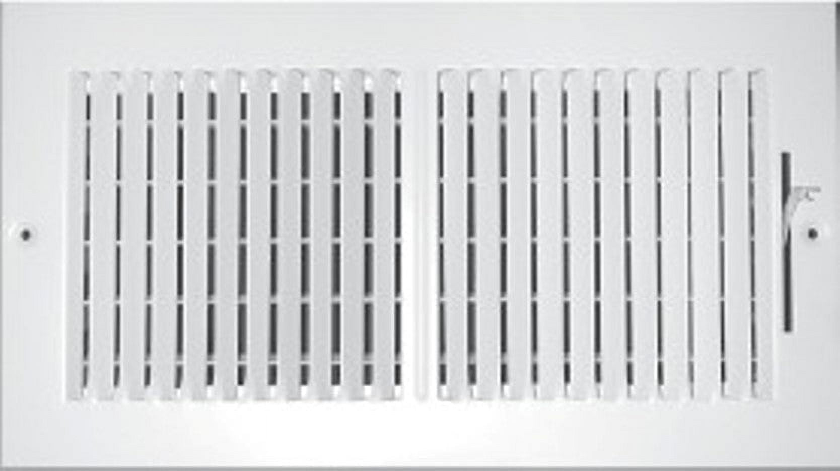 24" X 10" 2-Way-Vertical AIR Supply Grille - Vent Cover & Diffuser ...