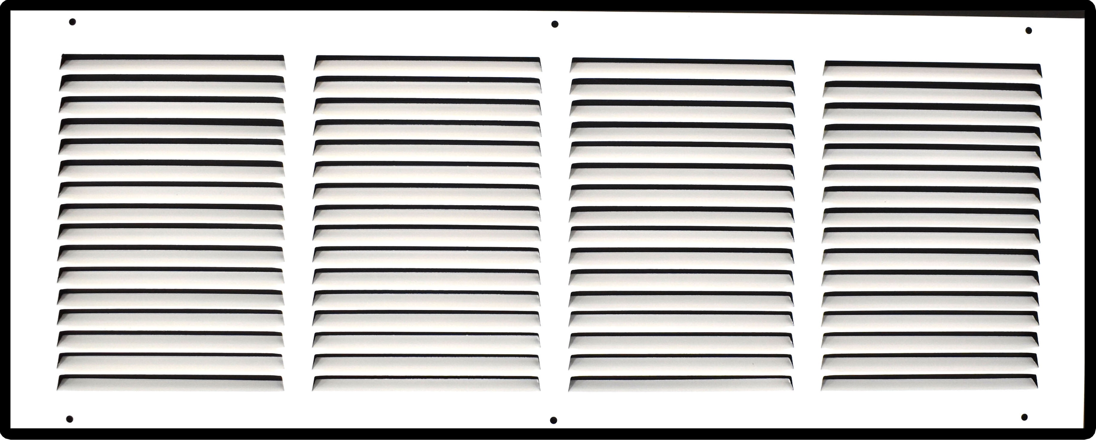 24" X 10" Steel Return Air Grille | HVAC Vent Cover Grill for Sidewall ...