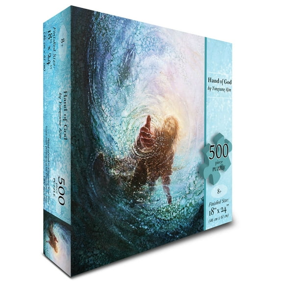 Yongsung Kim's 24 X 18 Hand of God Inspirational Bible Jigsaw Puzzle ...