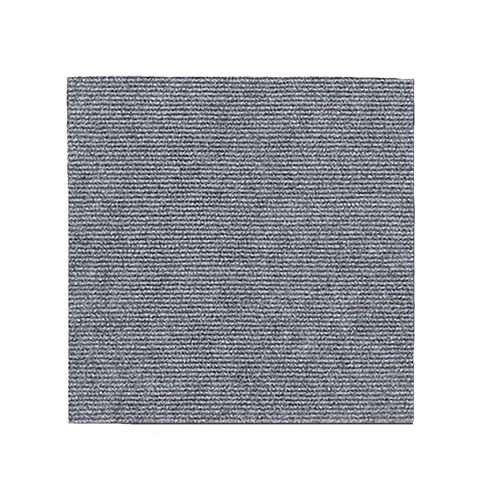 24" X 24" Carpet Tiles Peel And Stick, Non-Slip Squares Carpet Floor ...
