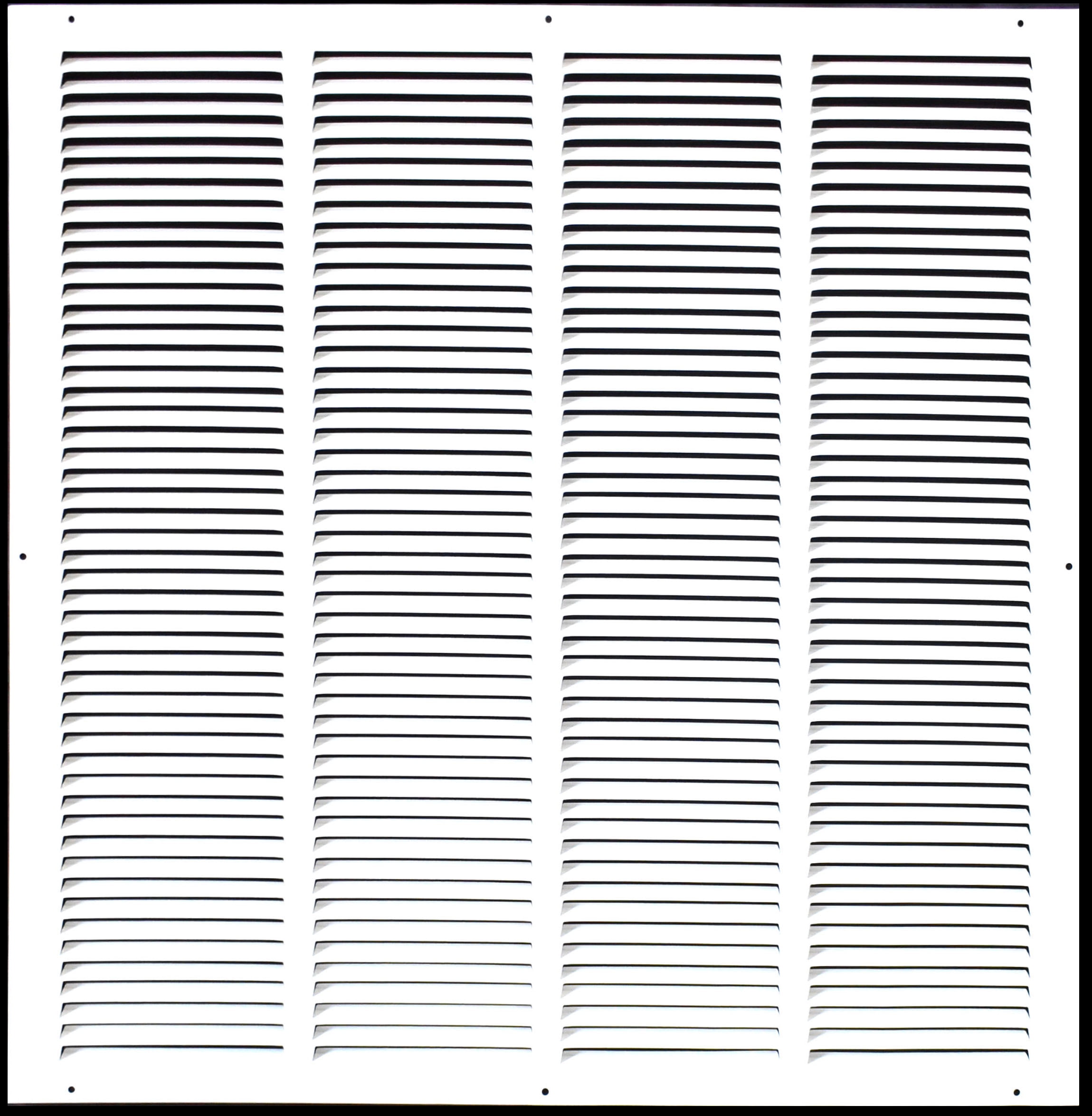 24" X 24" Steel Return Air Grille | HVAC Vent Cover Grill for Sidewall ...