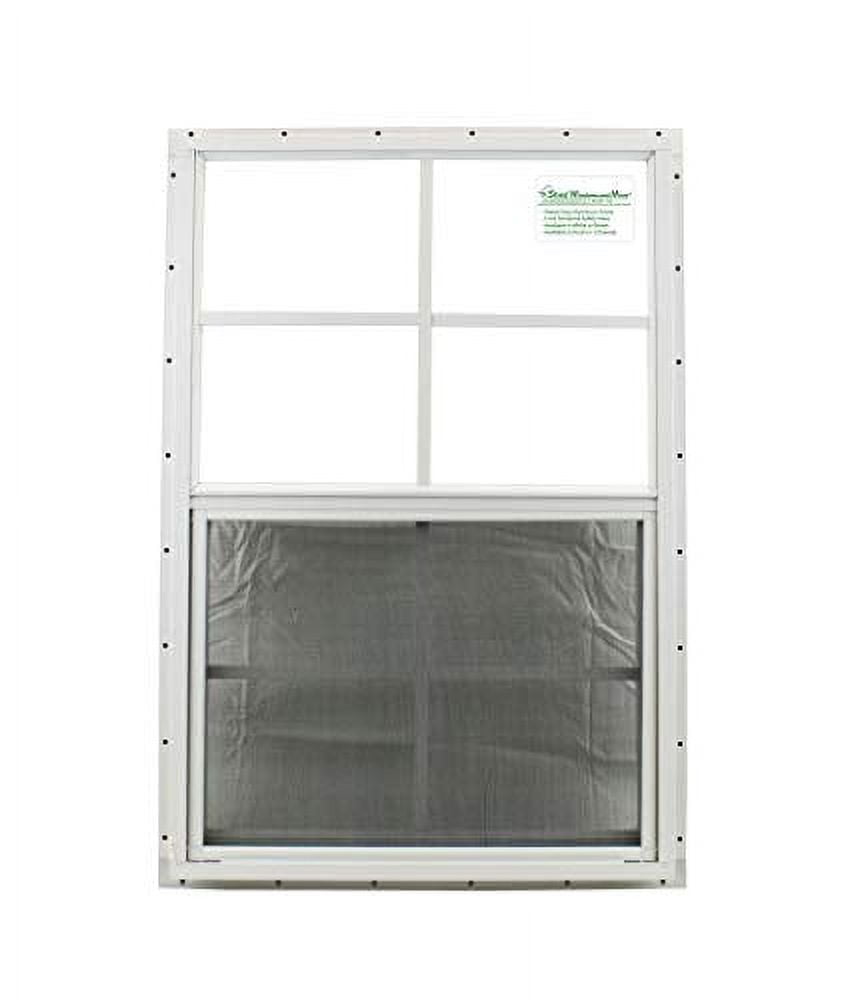 24" X 27" Window Aluminum Frame SAFETY/TEMPERD GLASS Storage Sheds ...