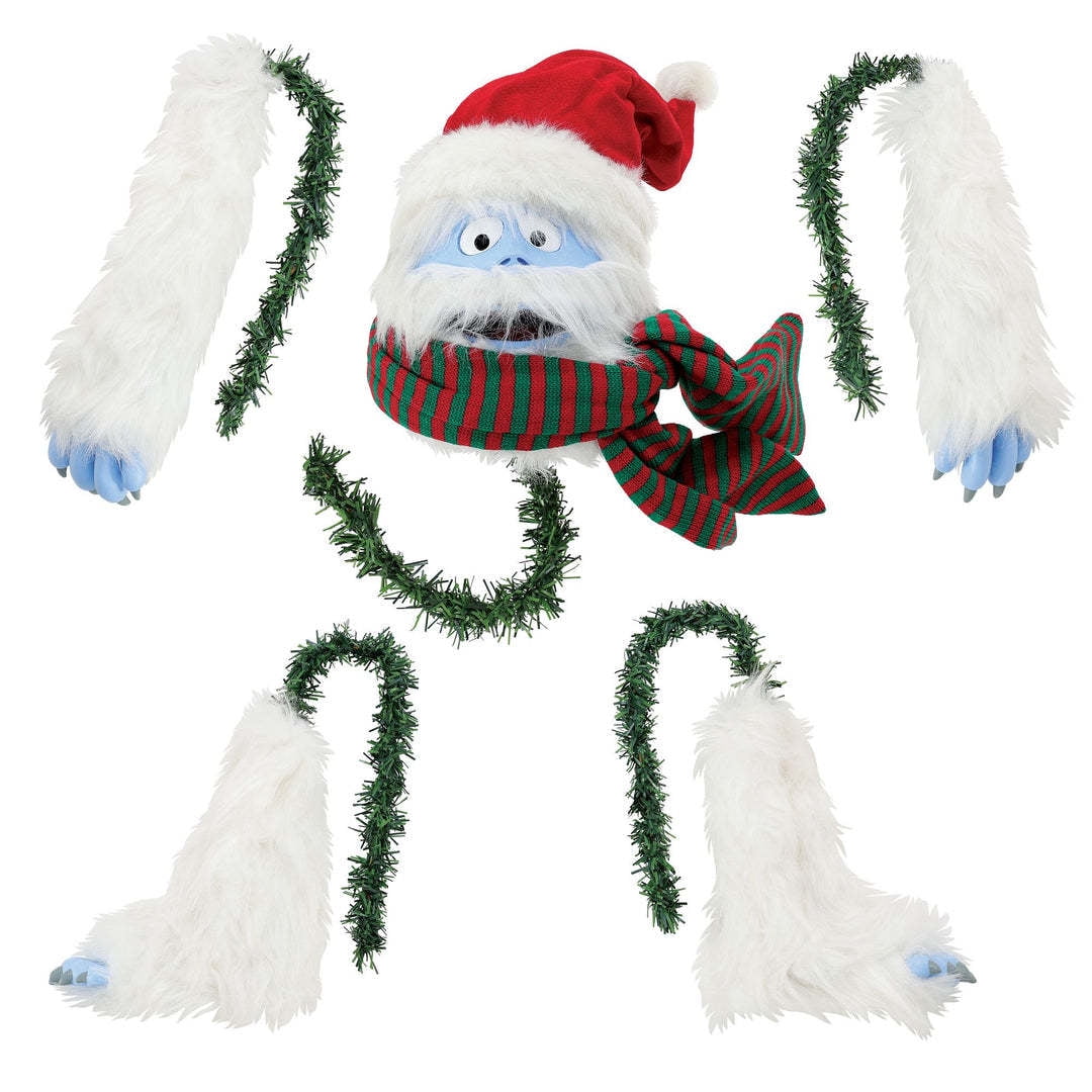 24" Yeti Christmas Santa-Themed Christmas Tree Ornament Set - Hanging ...