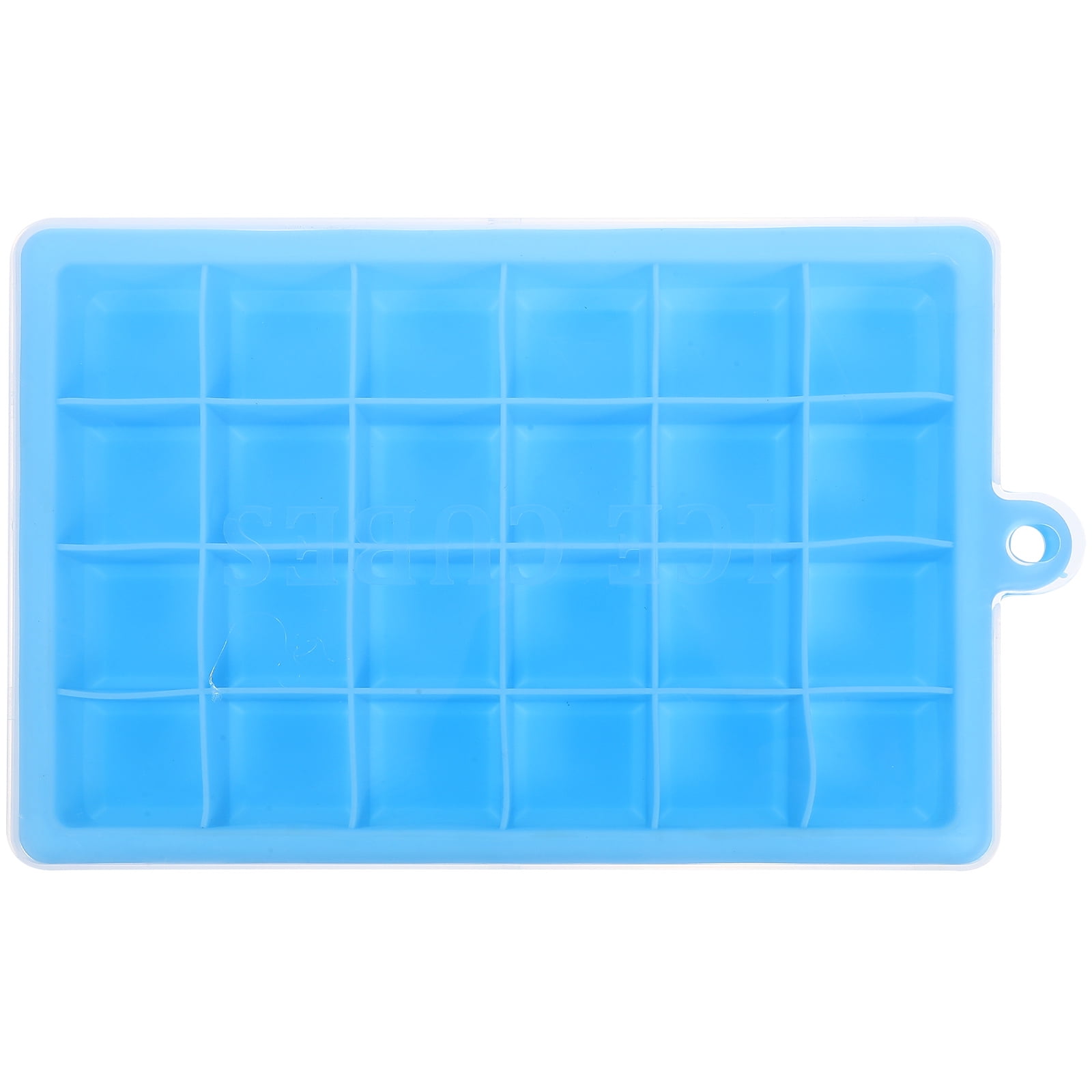 24-compartment Ice Box with Lid Light Green Color Foam Play Mats Cube ...