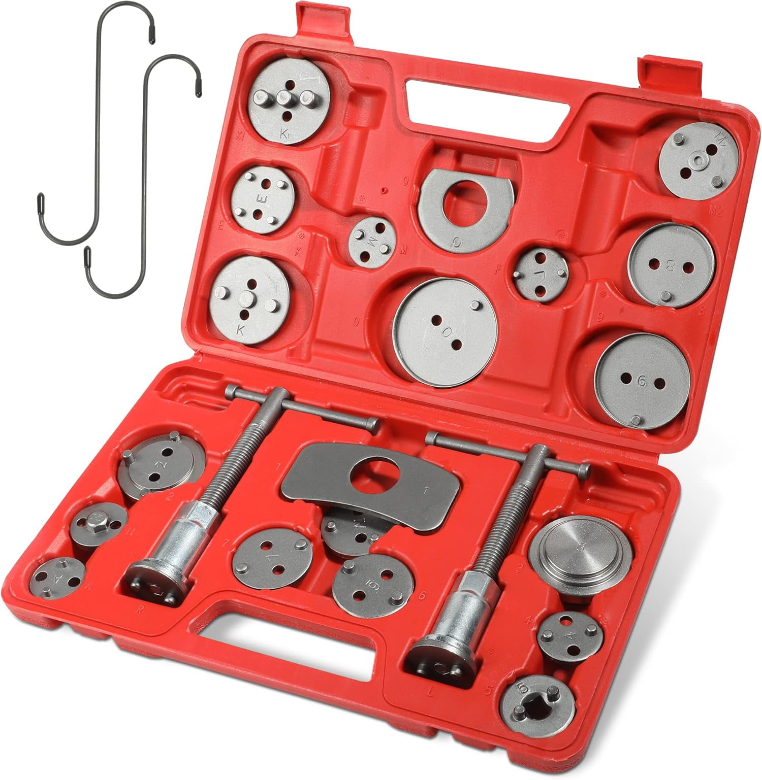 24 count Caliper Tool,Universal Disc Caliper Wind Tool and Compression ...