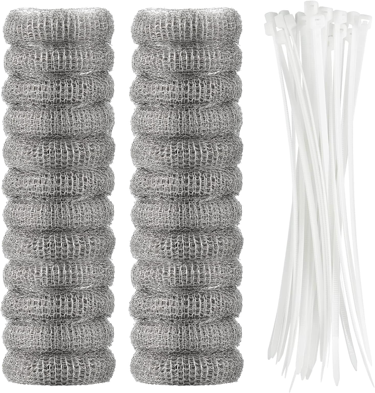 24 count Lint Washing Machine Stainless Steel Lint Snare Laundry Mesh ...