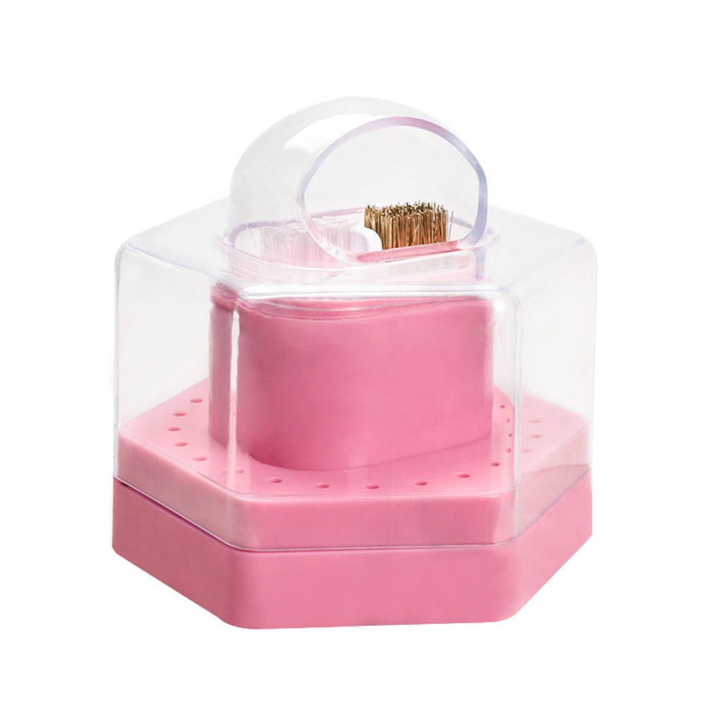 24-hole multi-functional 2-in-1 grinding head storage box for Manicure ...