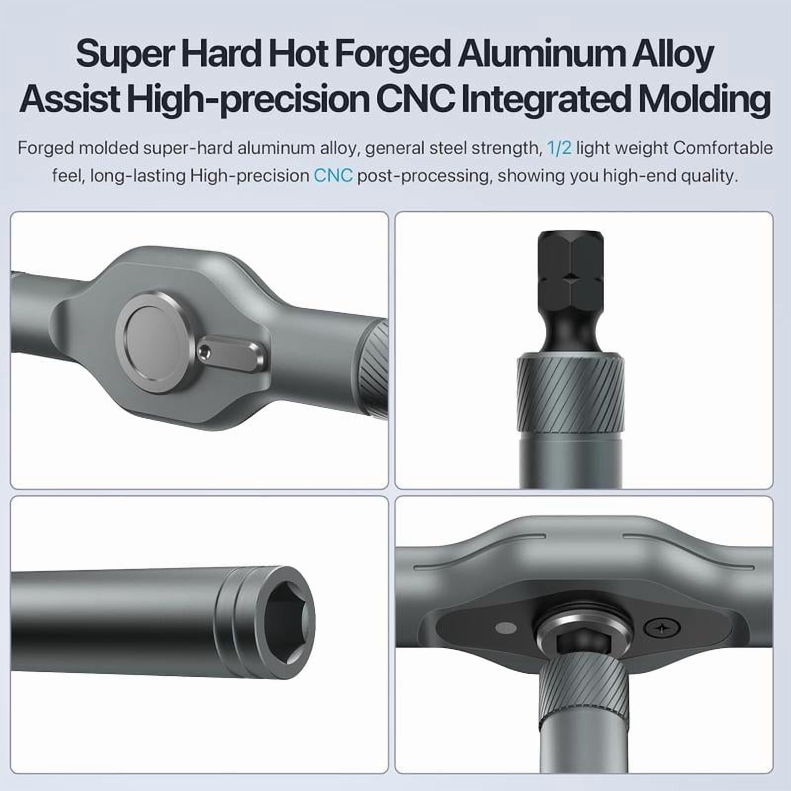 24-in-1 Magnetic Ratchet Screwdriver Set, DIY Mini Removable Self ...