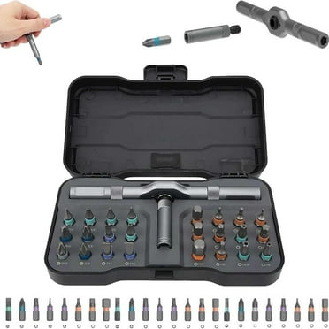 CJBRatchet Screwdriver Set,42 in 1 Magnetic Screwdriver Set with Multi ...