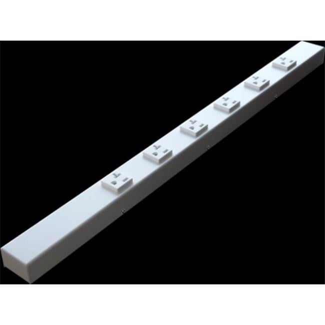 24 in., 20A 6 Outlets Hardwired Power Strip - Walmart.com